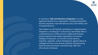 Seamless SAP and Salesforce Integration Tips, Techniques, and Best Practices | PPT