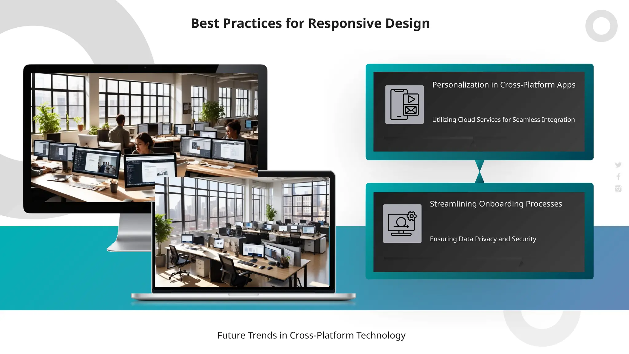 Seamless Tech Experiences Showcasing Cross-Platform App Design.pptx
