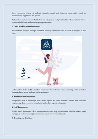 Seamless Ticket Tracking and Resolution Software | PDF