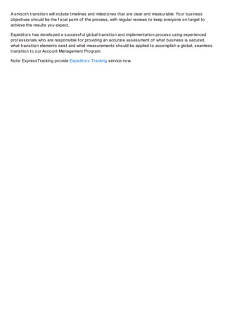 Seamless transitions are_they_possible | PDF | Business | Business and ...