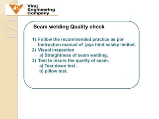 Seam quality | PPTX