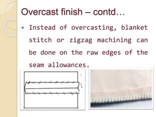 Seams and Seam Finishes | PPTX