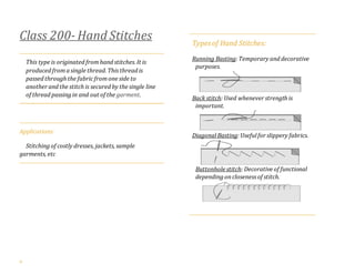 Seams and stitches | PDF