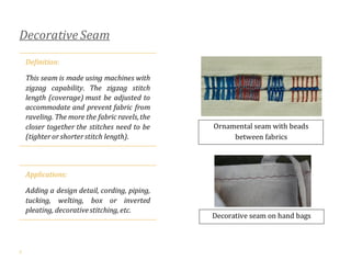 Seams and stitches | PDF