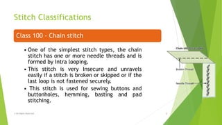 Seams and Stitches | PPTX