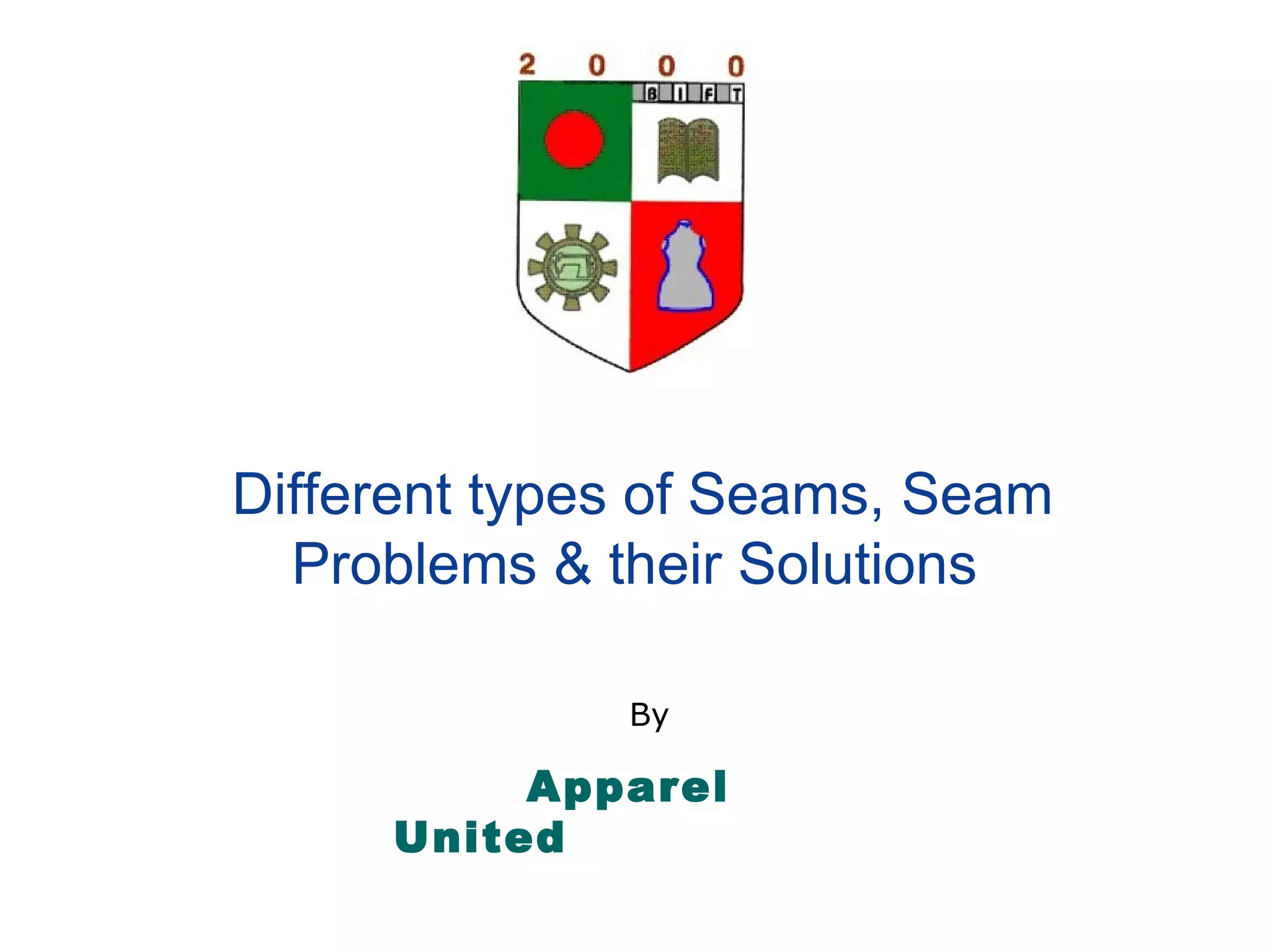 Seamsandstitchingproblemsandcauses 12712558744237-phpapp01 | PPS