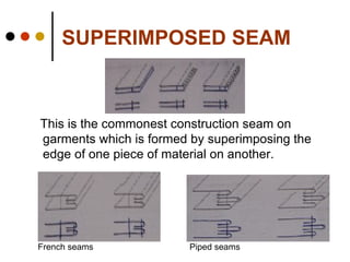 Seams used in garments | PPT