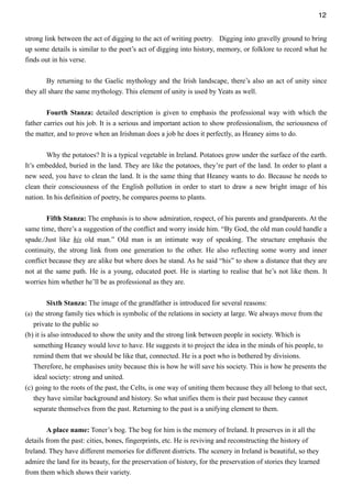 File on Seamus Heaney | PDF