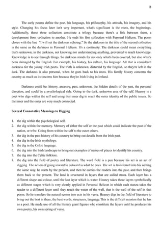 File on Seamus Heaney | PDF