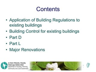 Deep Retrofit: Irish Housing Building Standards | PPTX