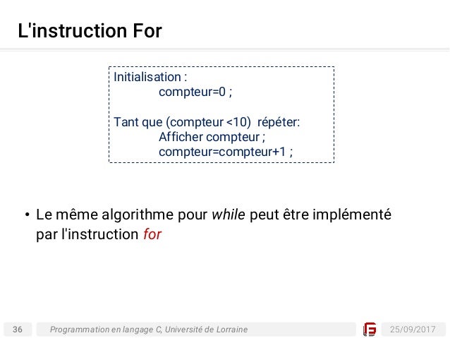 Seance 1 - Programmation En Langage C