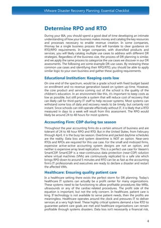 VMware Disaster Recovery Planning: Essential Checklist | PDF ...