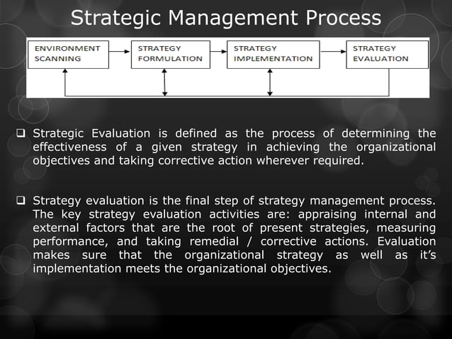 Techniques of Strategic Evaluation & Strategic | PPTX