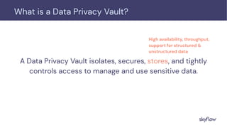 APIsecure 2023 - What if privacy had an API?, Sean Falconer (Skyflow) | PPT