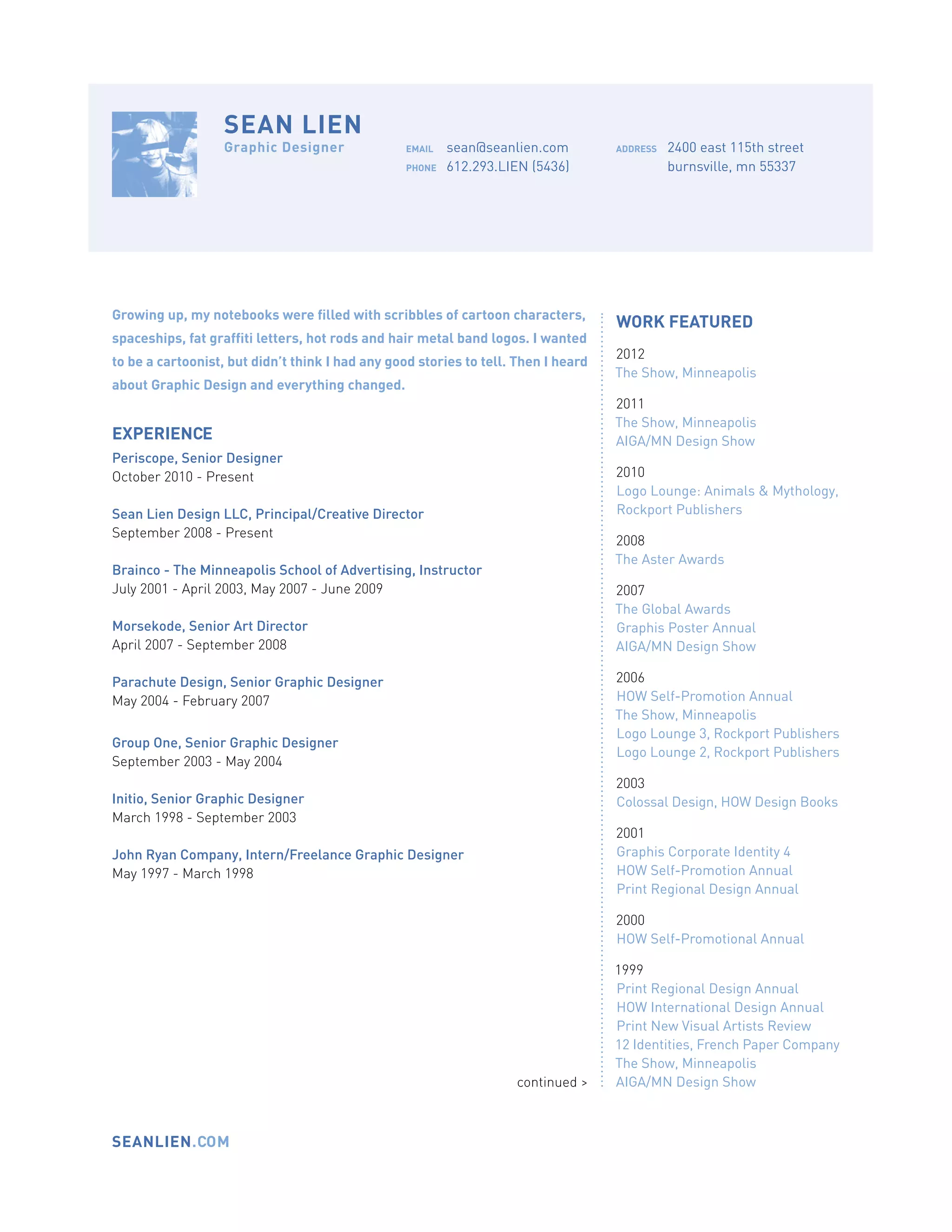 Sean Lien - Resume | PDF