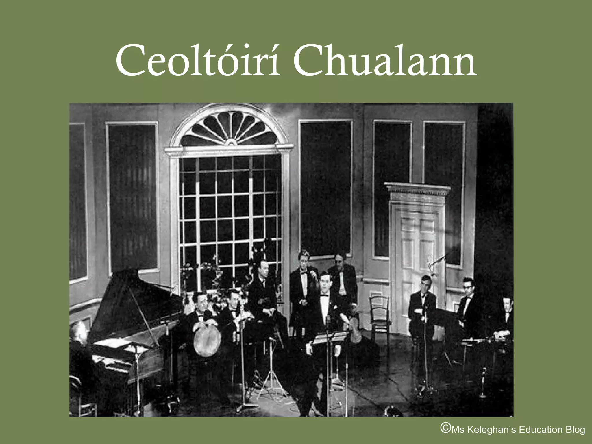 Irish Composers: Sean O'Riada | PPT