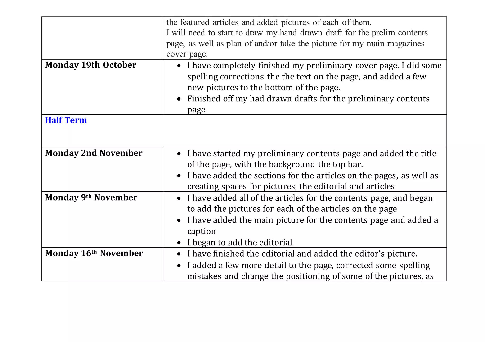 As Media Schedule - Sean Wayne | DOCX