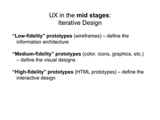 User Experience Design in Agile Development for Enterprise Software | PPT