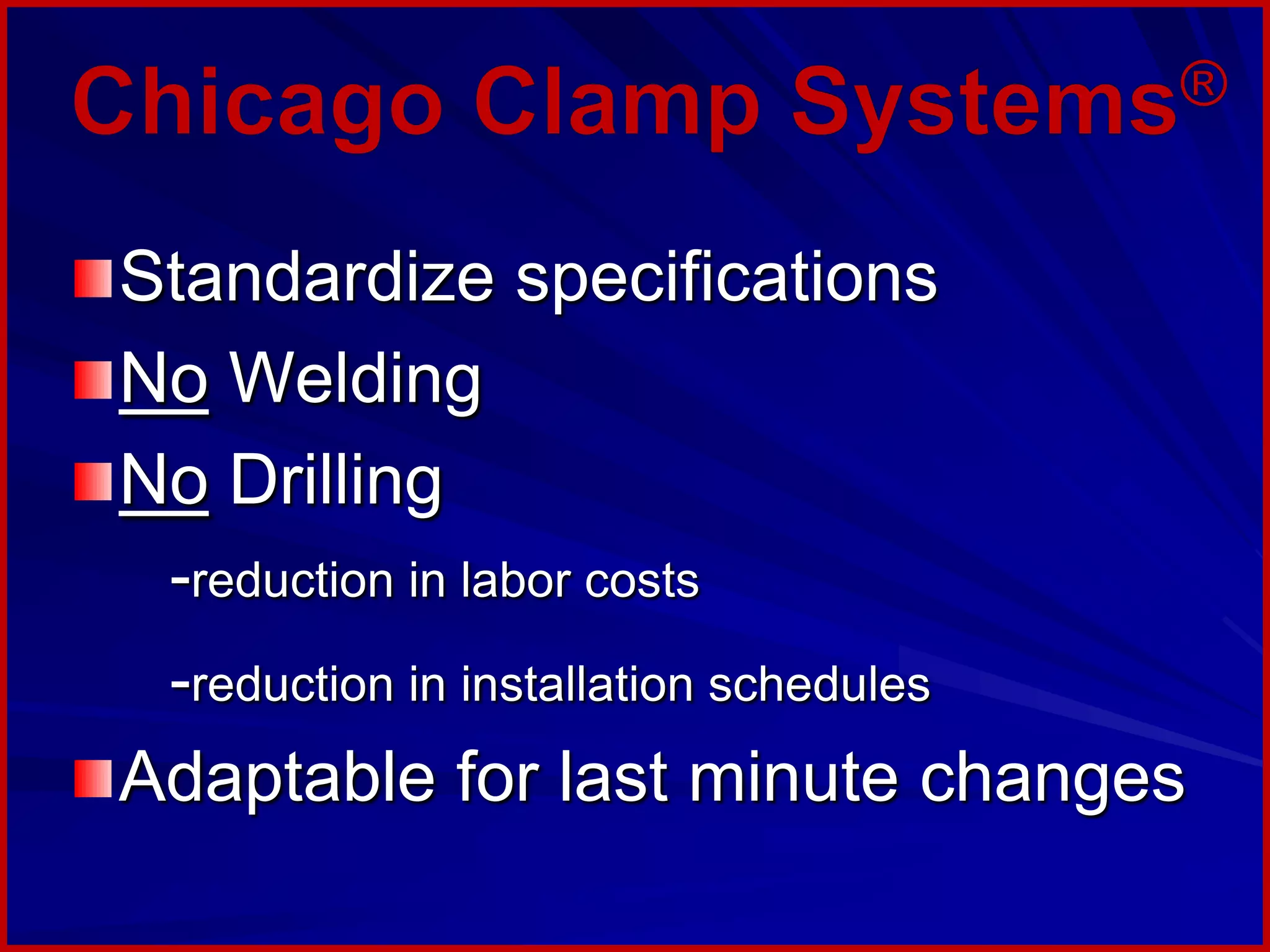 Chicago Clamp Company | PPTX