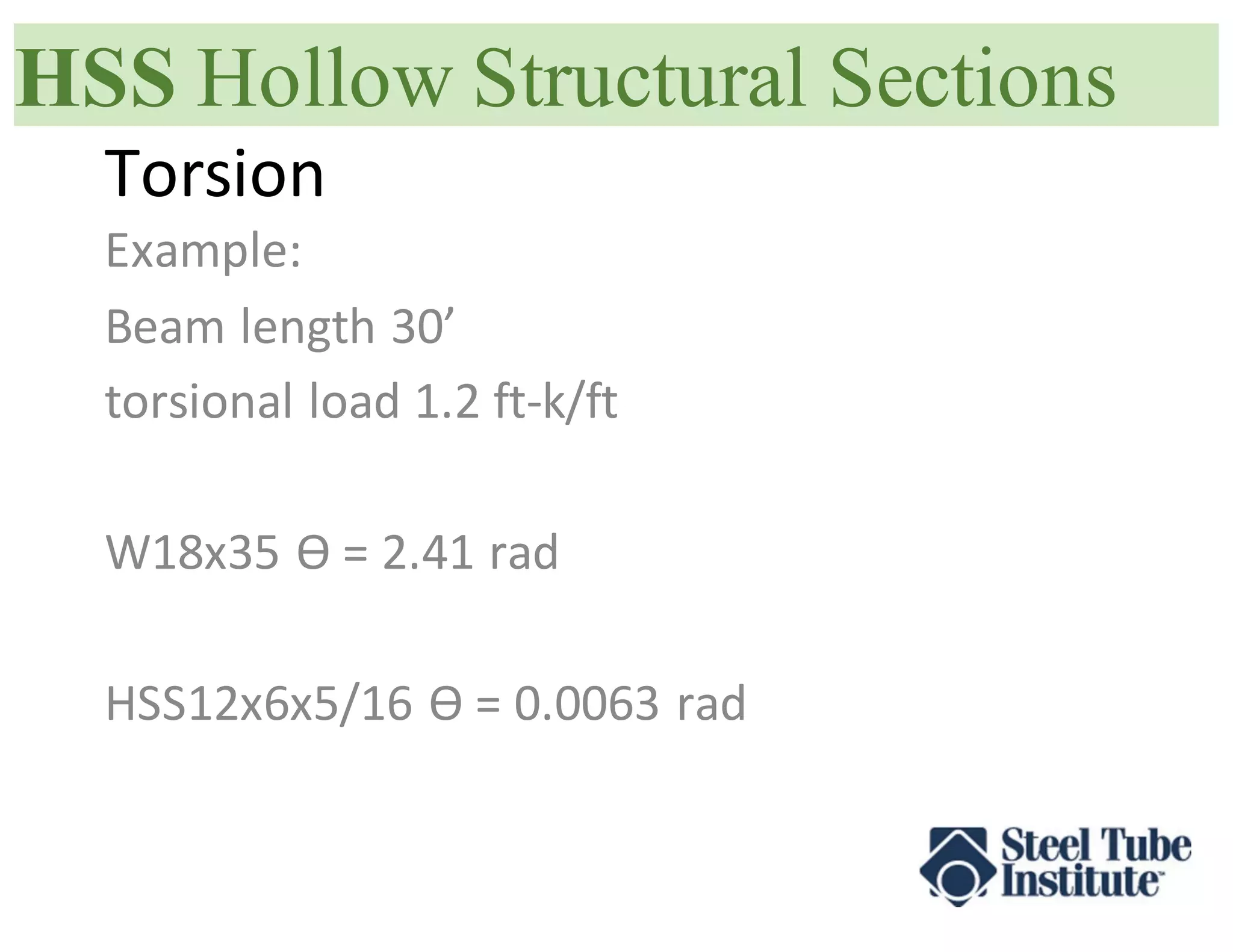 Design of HSS Steel Tubes | PDF