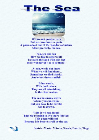 Sea poems | PDF