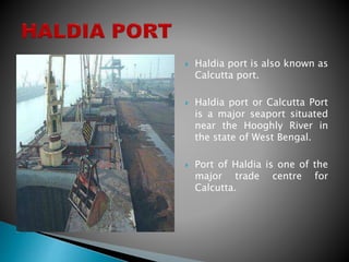 Sea ports in india | PPTX