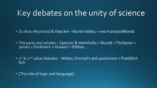From the Unity of Science to the Unity of Systems Paradigm | PPT