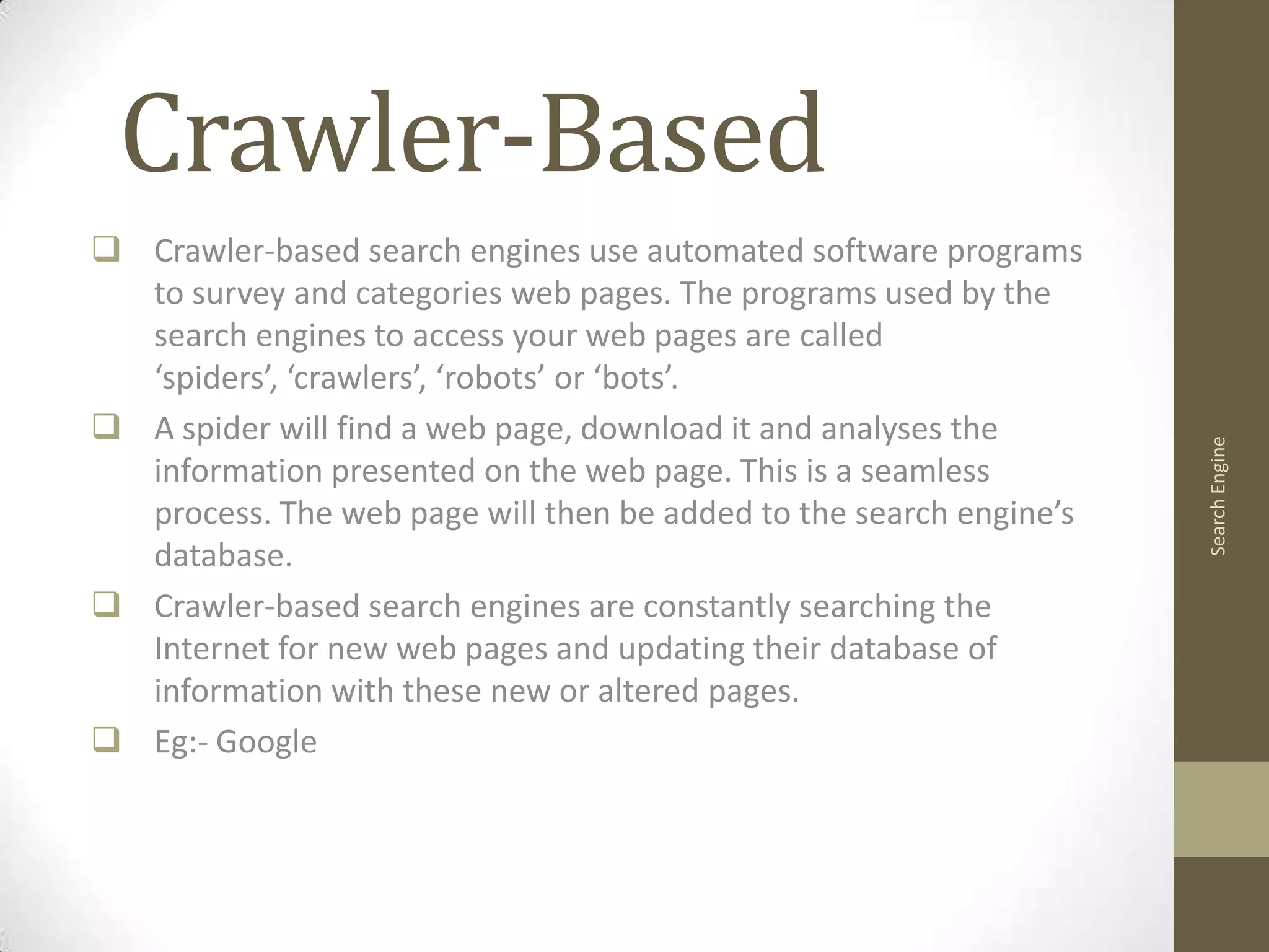 Search Engine | PPTX