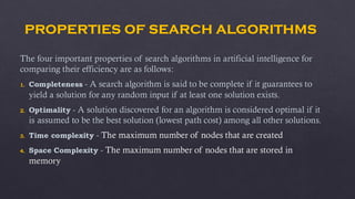 Searching Algorithm in AI(Artificial Intelligence) | PDF