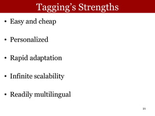 Classification, Tagging & Search | PPT