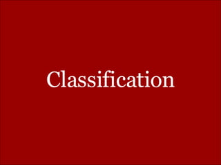 Classification, Tagging & Search | PPT
