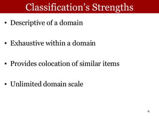 Classification, Tagging & Search | PPT
