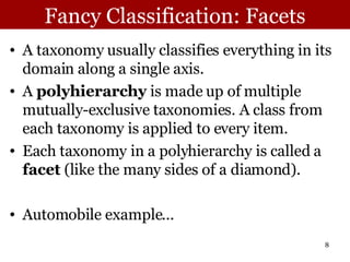 Classification, Tagging & Search | PPT
