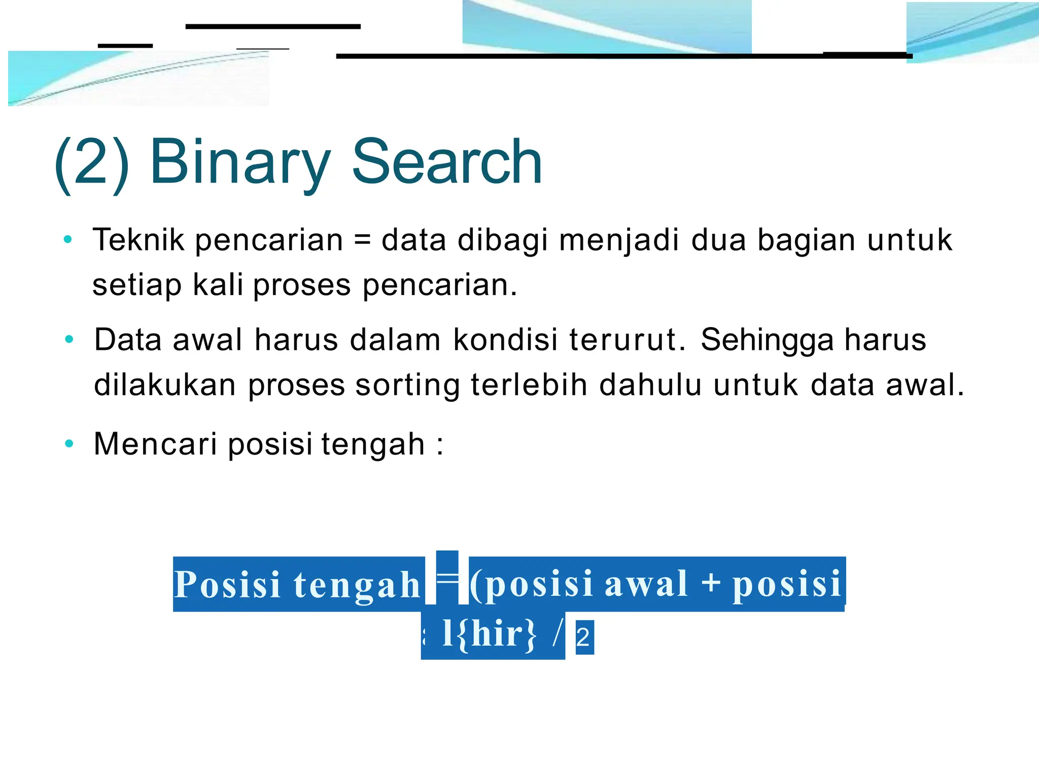 Modul pembelajaran Searching Algorithm.pptx