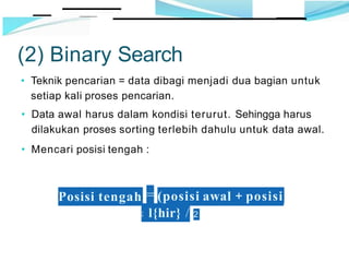 Modul pembelajaran Searching Algorithm.pptx
