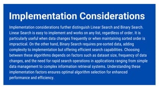 Search Algorithms: Linear Search vs. Binary Search - Which is Better ...