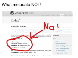 Search and find metadata in education | PPT