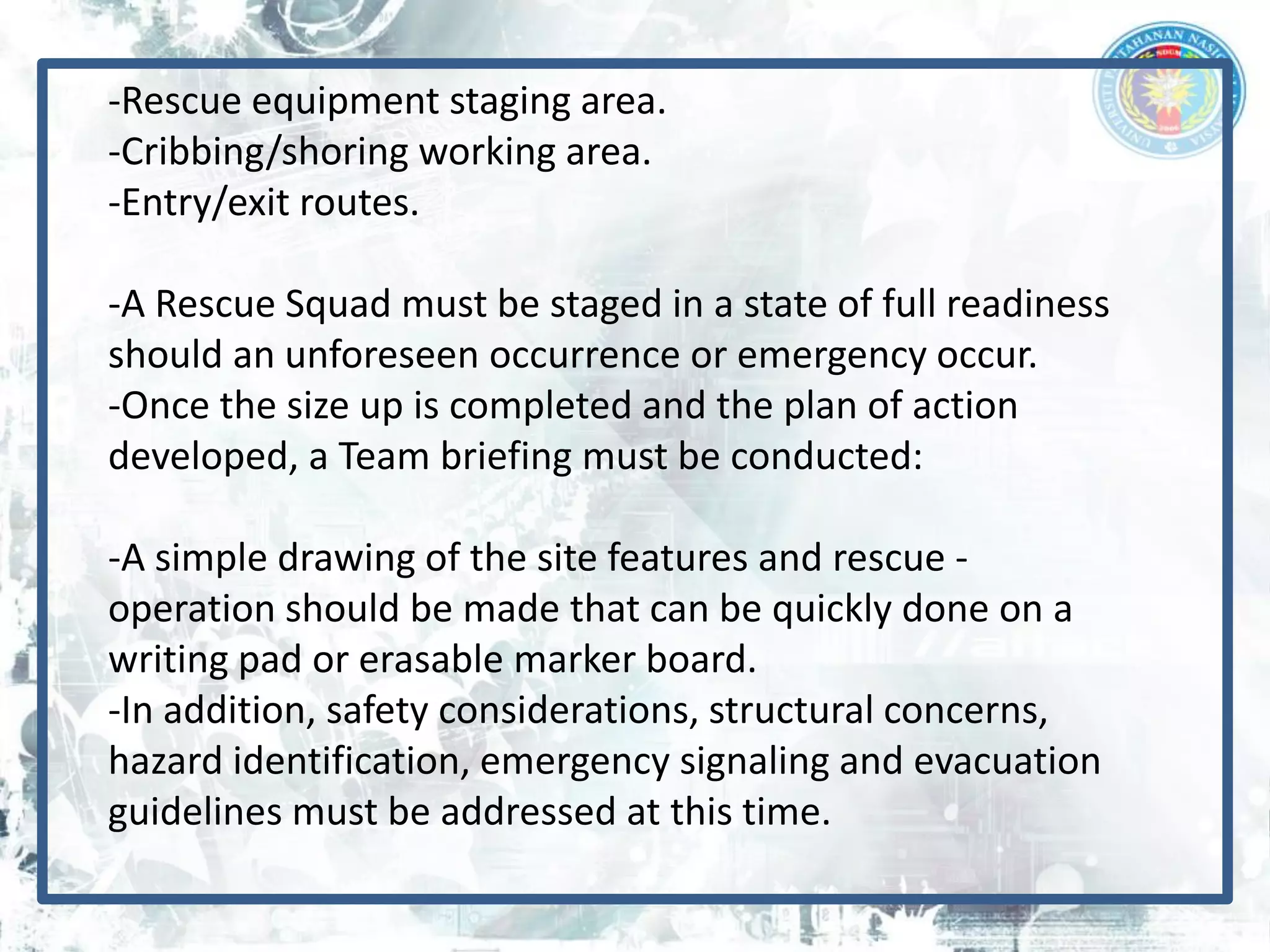 Search and rescue | PPTX