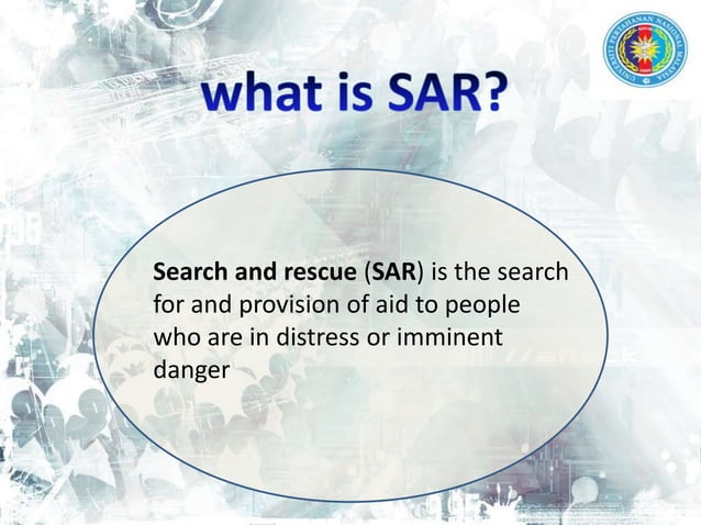 Search and rescue | PPTX | First Aid | Injuries