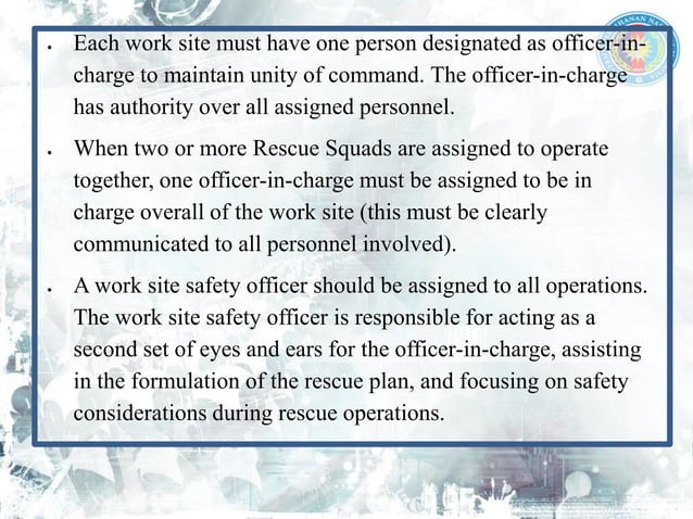 Search and rescue | PPTX | First Aid | Injuries