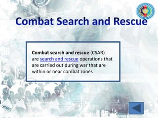 Search and rescue | PPTX