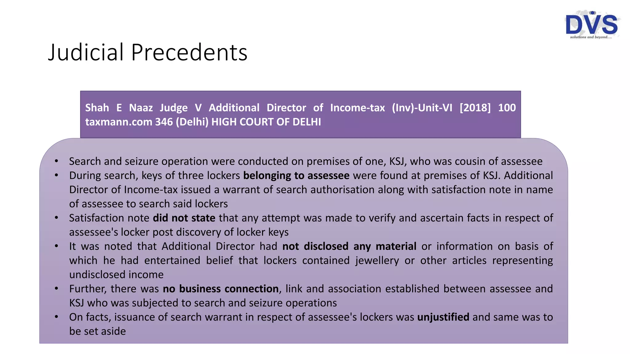 Search and Seizure under Income Tax Act | PPTX