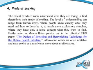 Search Behavior Patterns | PPT