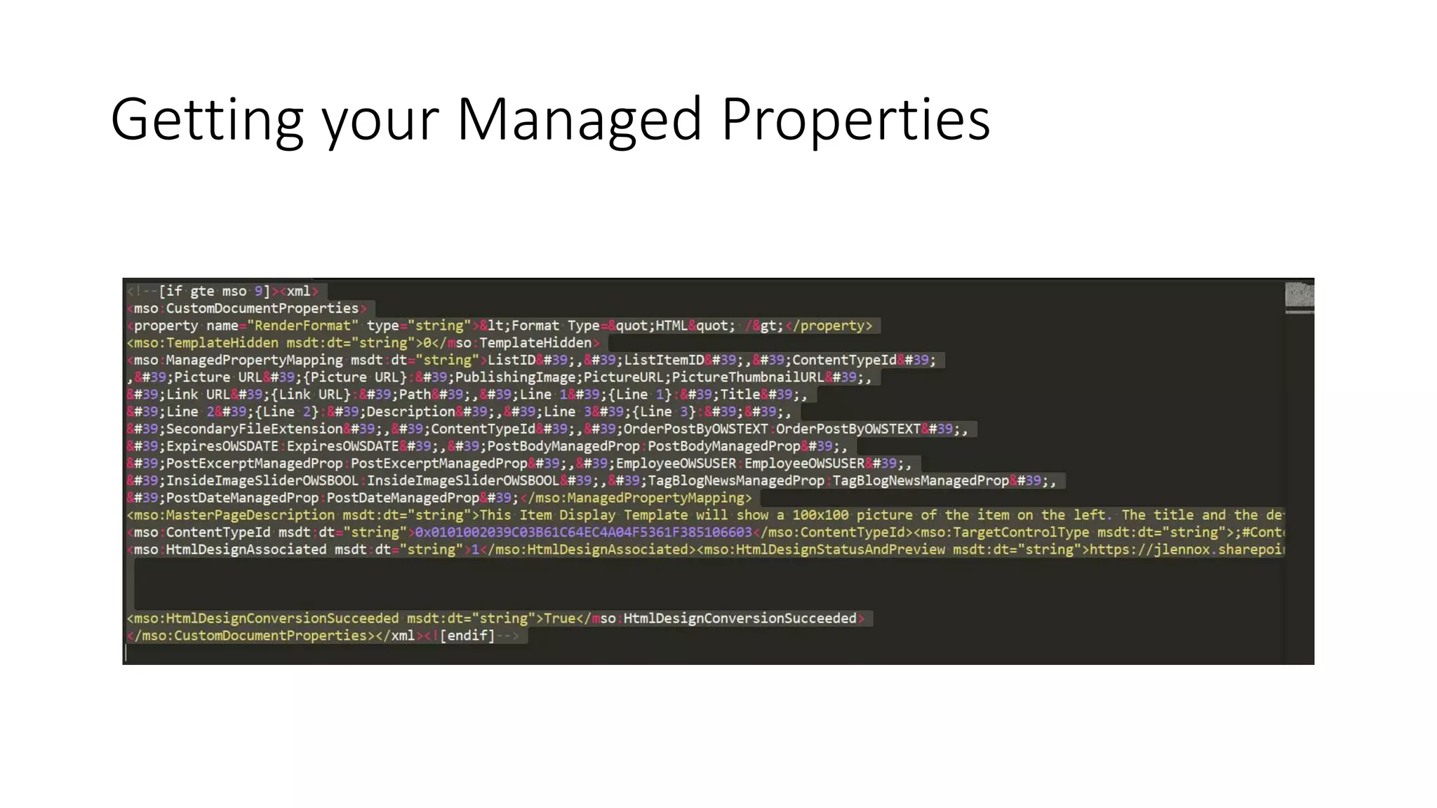 Search driven architecture in SharePoint | PPT