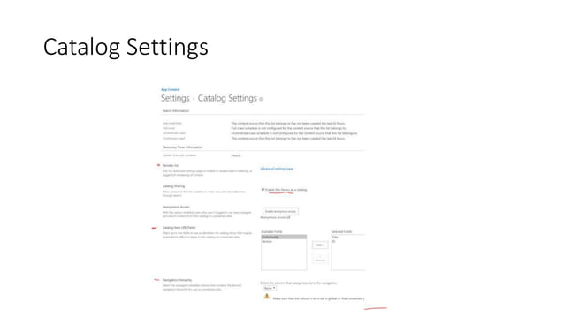Search driven architecture in SharePoint | PPT