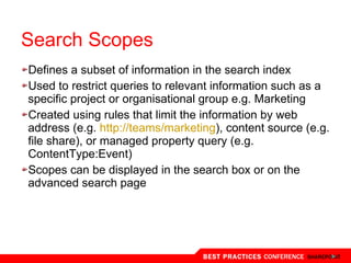 Search driven knowledge management | PPT