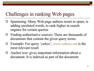 How web searching engines work | PPT