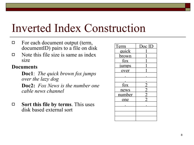 How web searching engines work | PPT