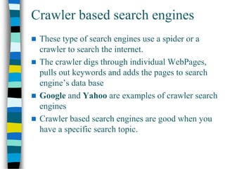 Search engine | PPT