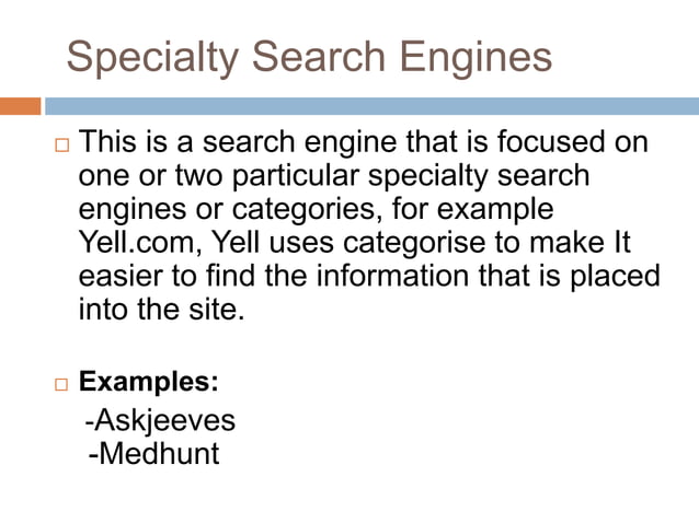 Search Engine Powerpoint | PPT